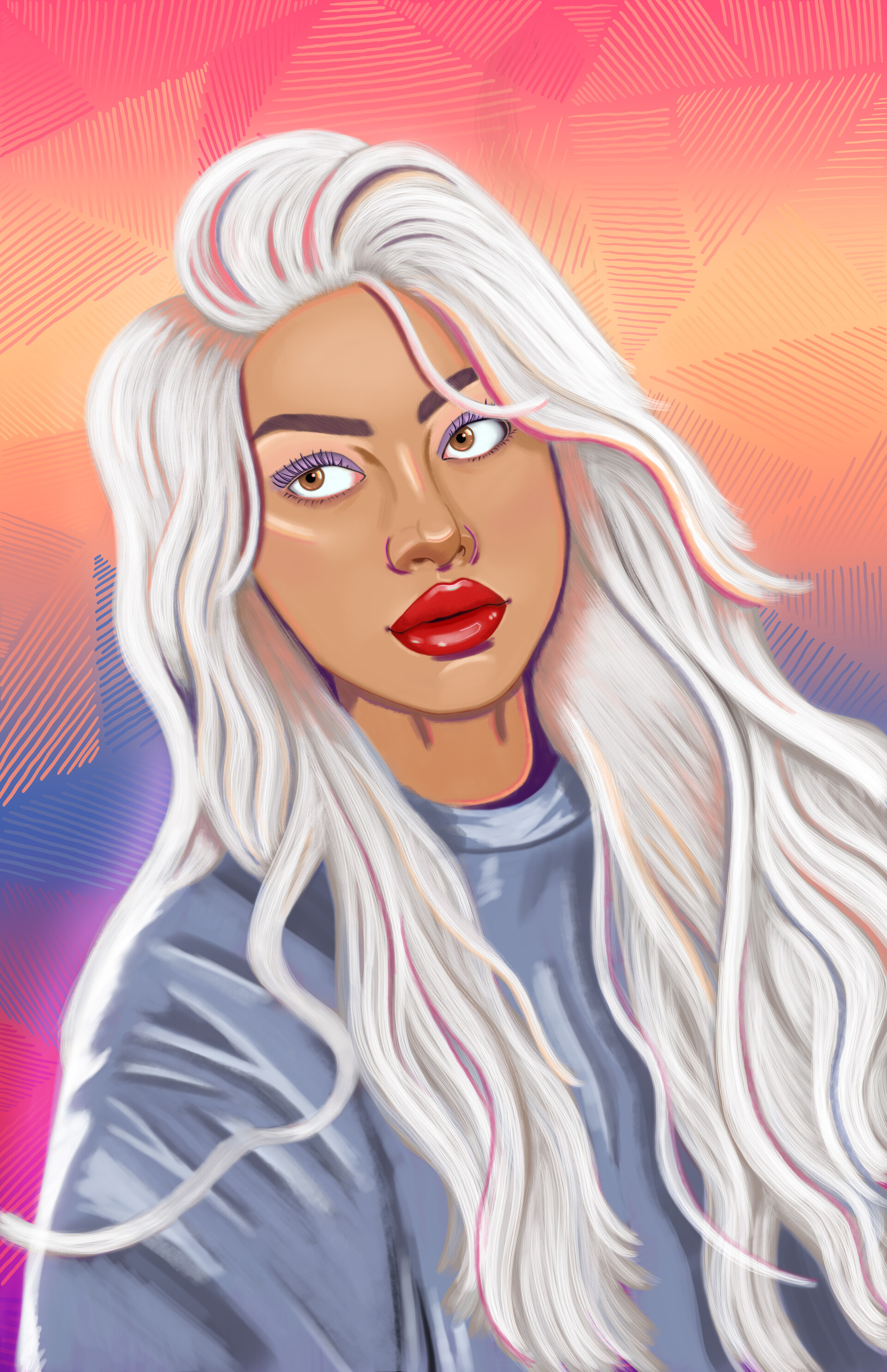 ArtStation - portrait- kristen hancher