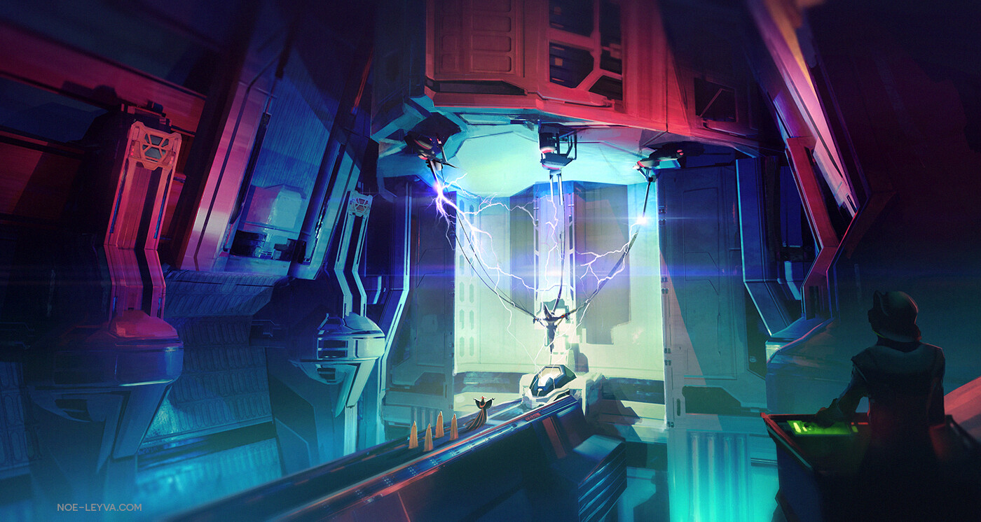 ArtStation - Sci-Fi Room