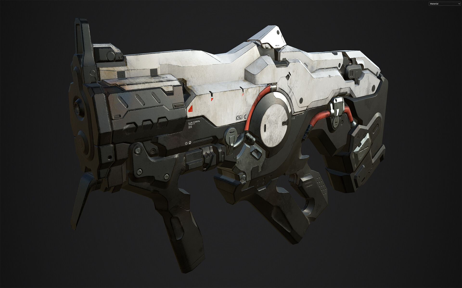 ArtStation - DOOM Plasma Rifle