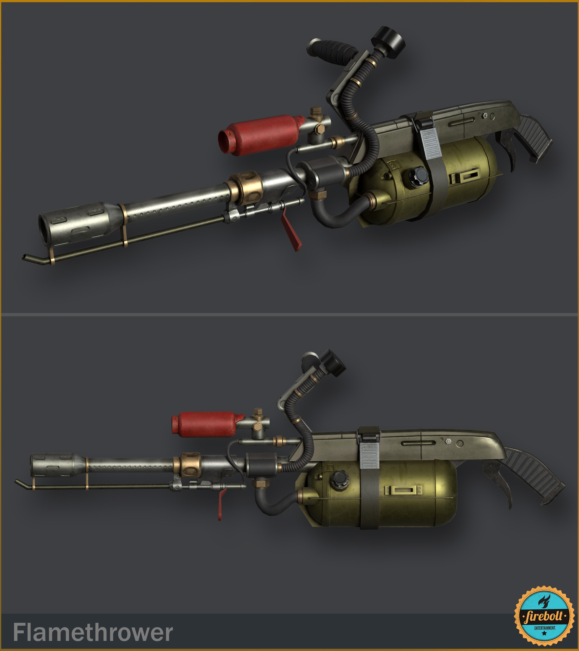 ArtStation - Flame Thrower