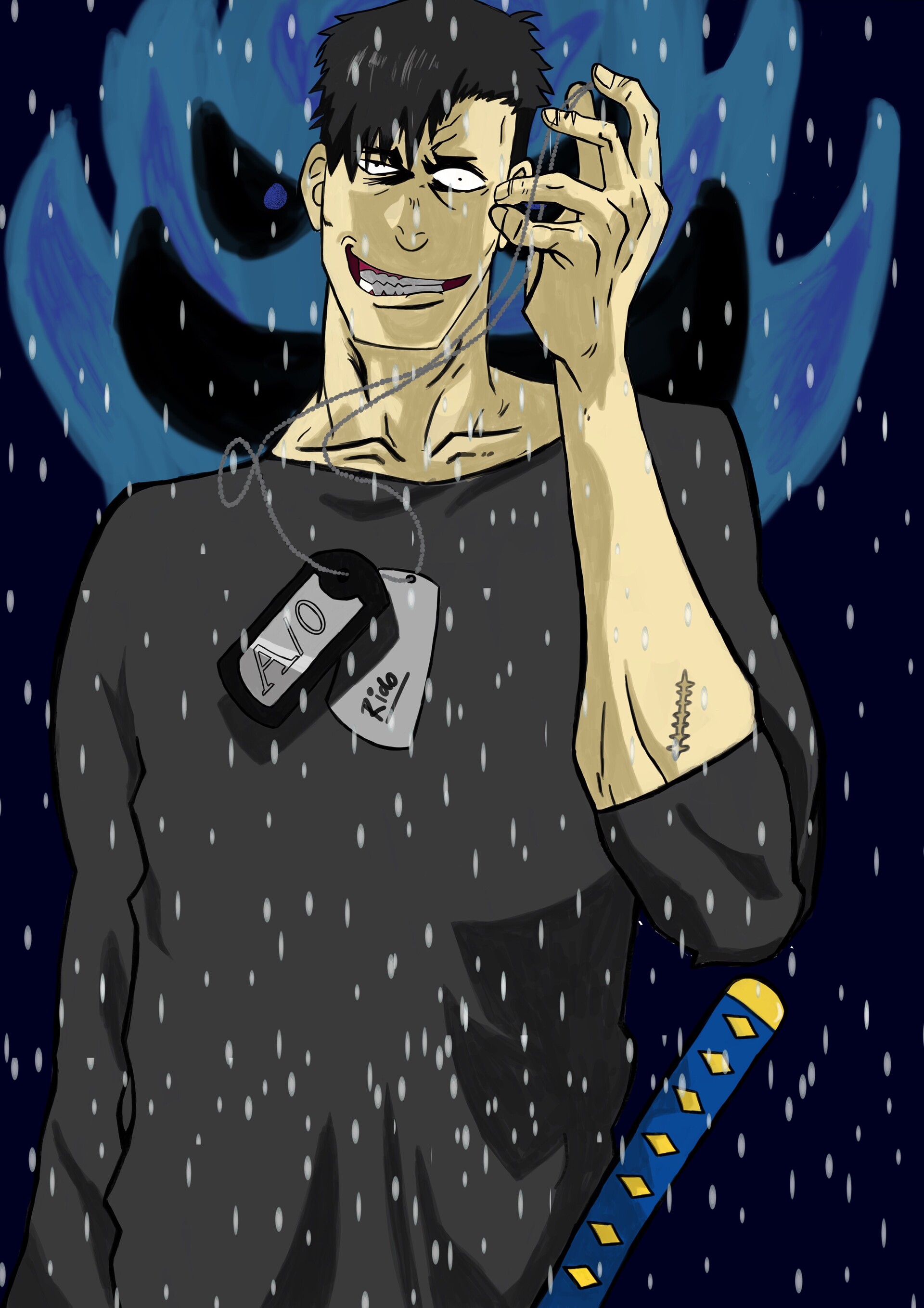 ArtStation - Nikolas The Blue Akuma