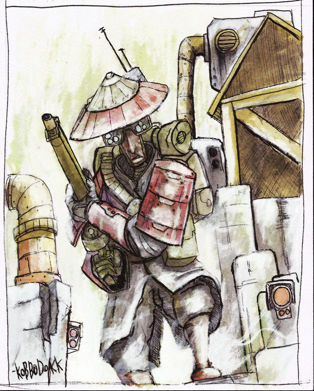 ArtStation - High Tech Guard