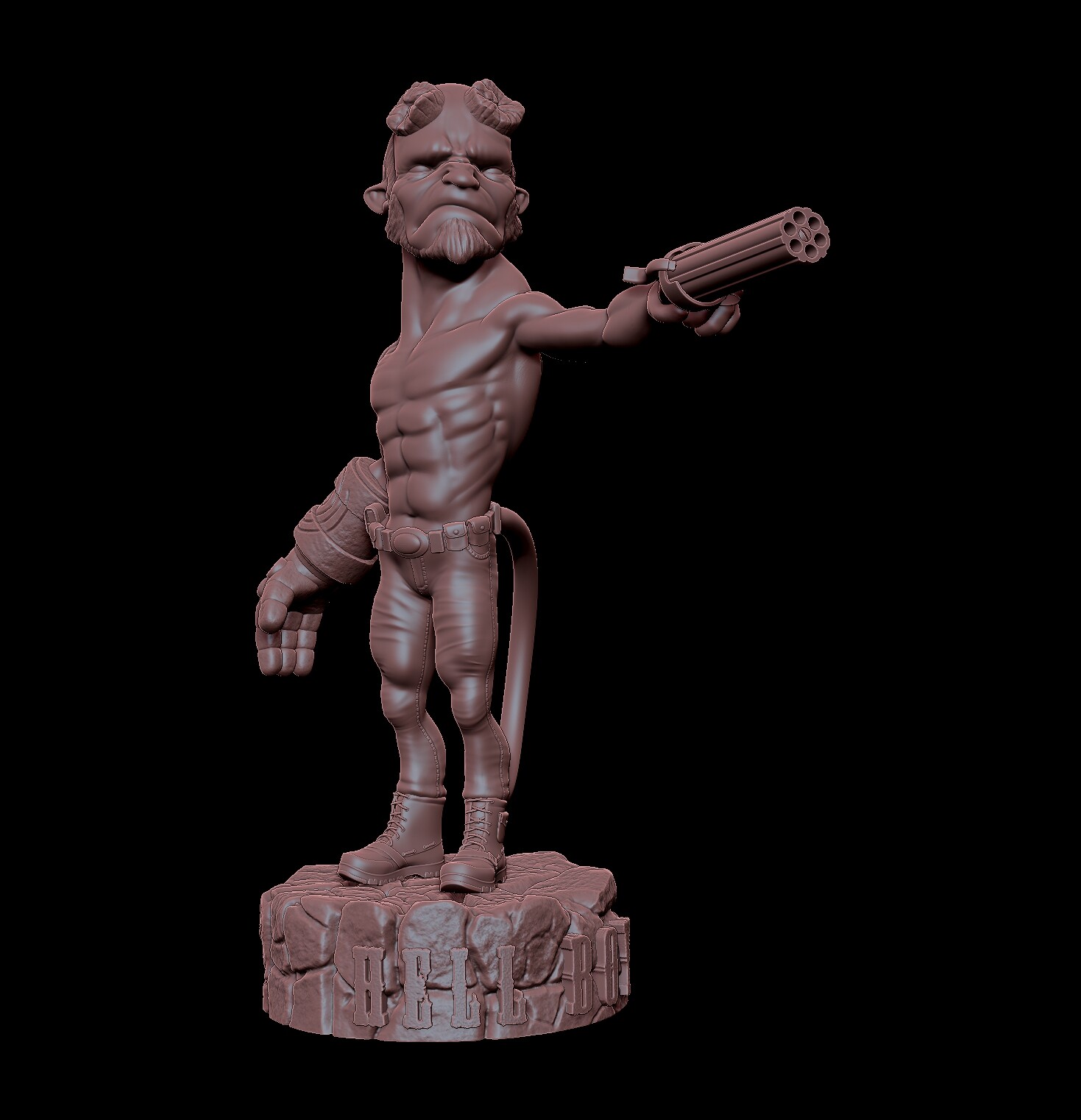 ArtStation - Hellboy collectibles