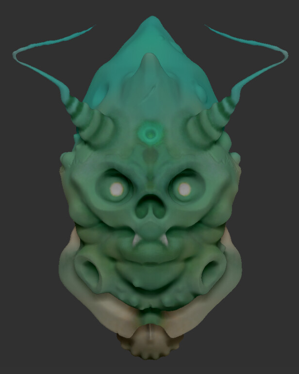 ArtStation - Skull Monster