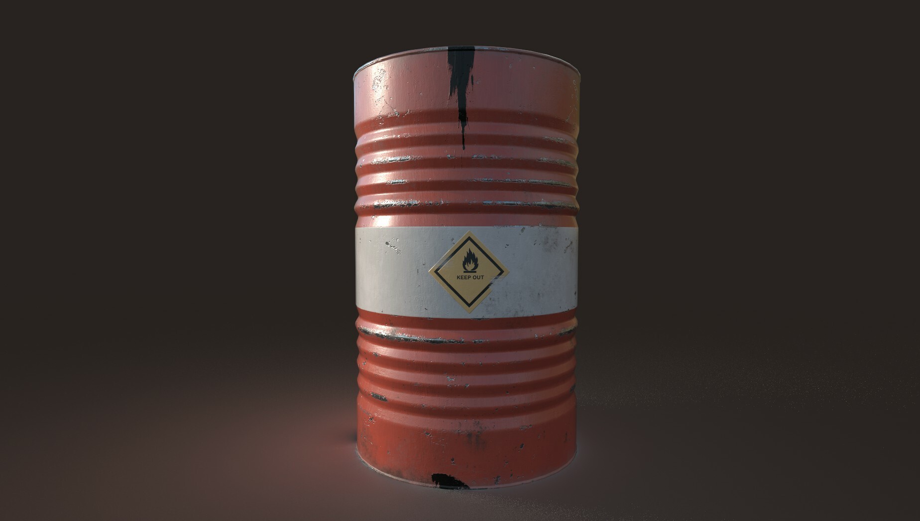 ArtStation - Old Oil Drum