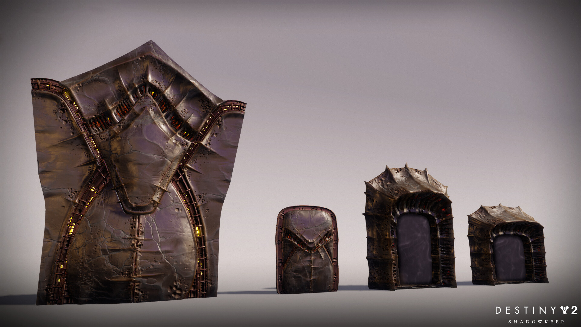 Aaron Cruz - Destiny 2 - Shadow Keep - Red Hive Doors