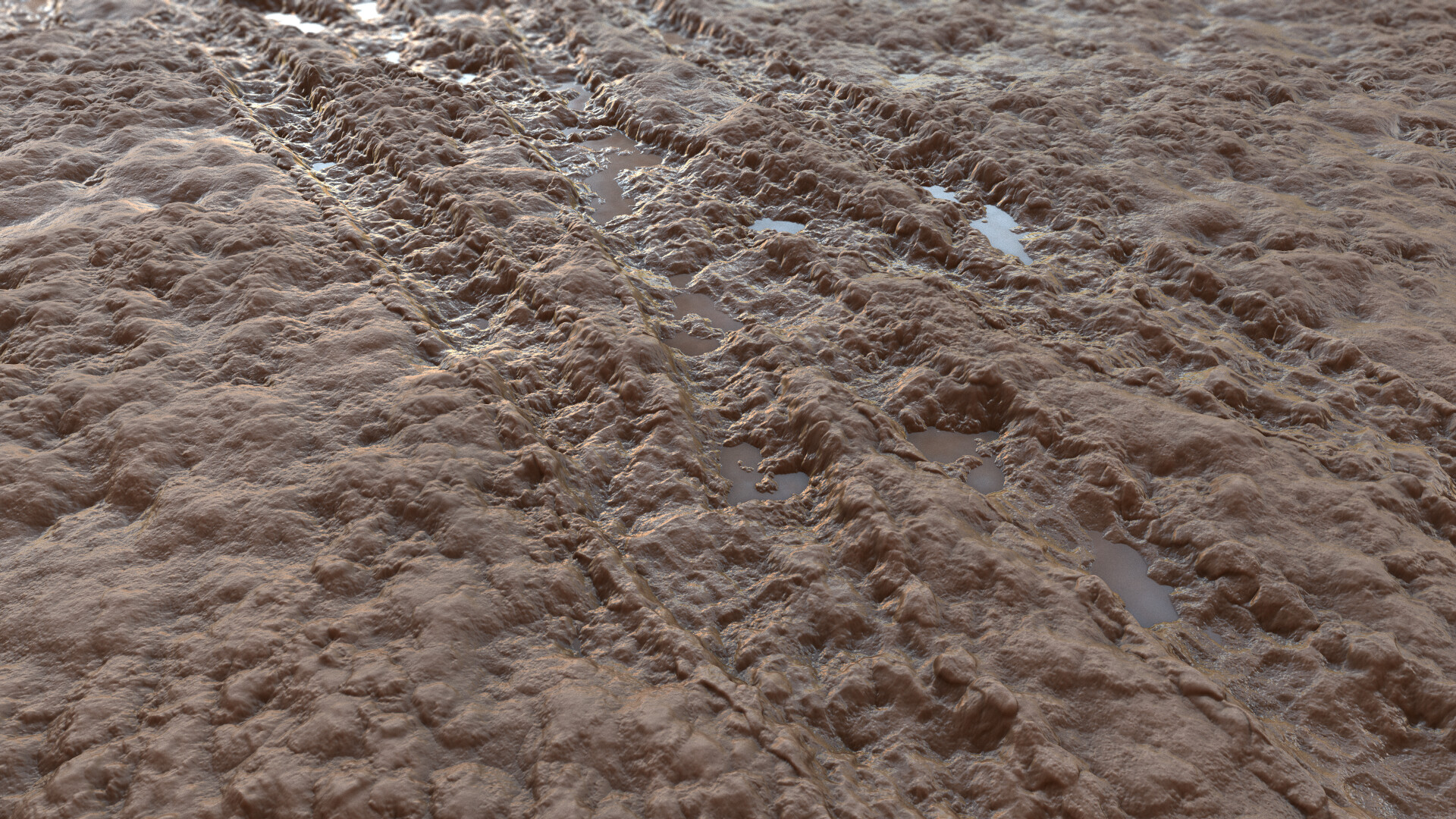 ArtStation - Mud Tracks