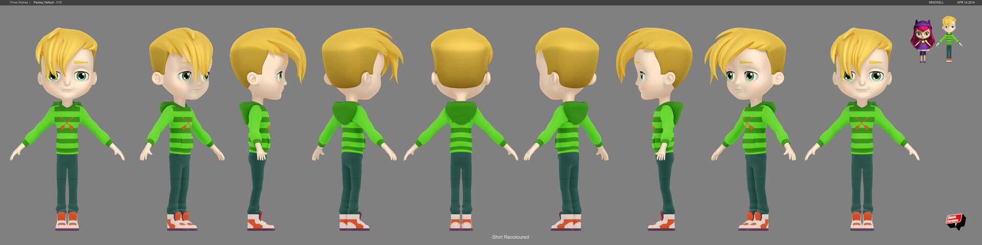 mark nickell - Little Charmers - Television