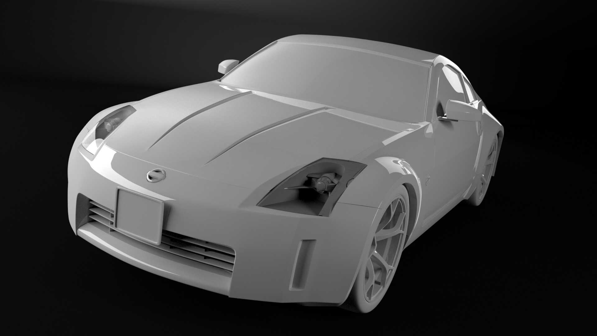 ArtStation - Nissan 350Z