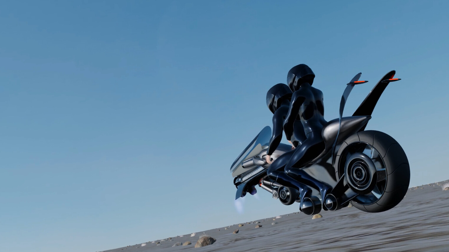 ArtStation - Flying Motorcycle