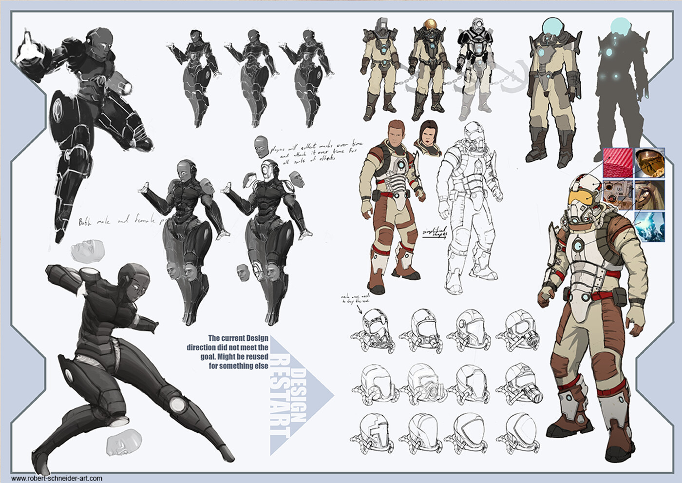 ArtStation - Character scifi concept