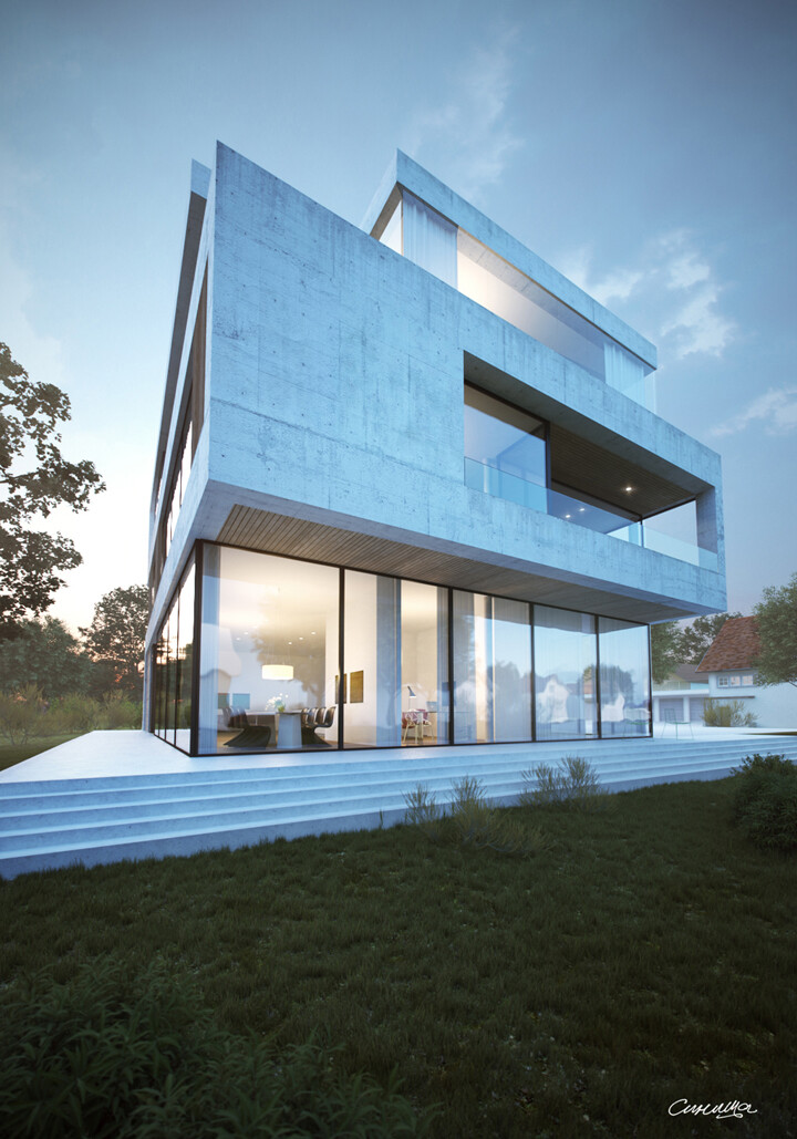 ArtStation - Blue hour