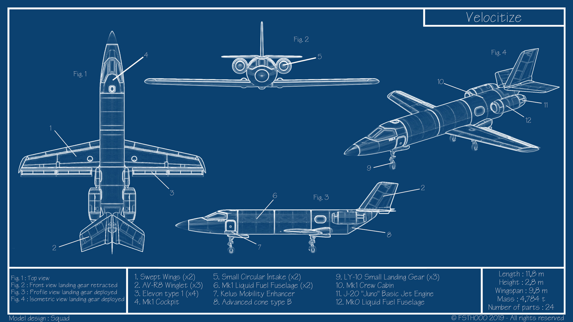 ArtStation - Velocitize - KSP blueprint