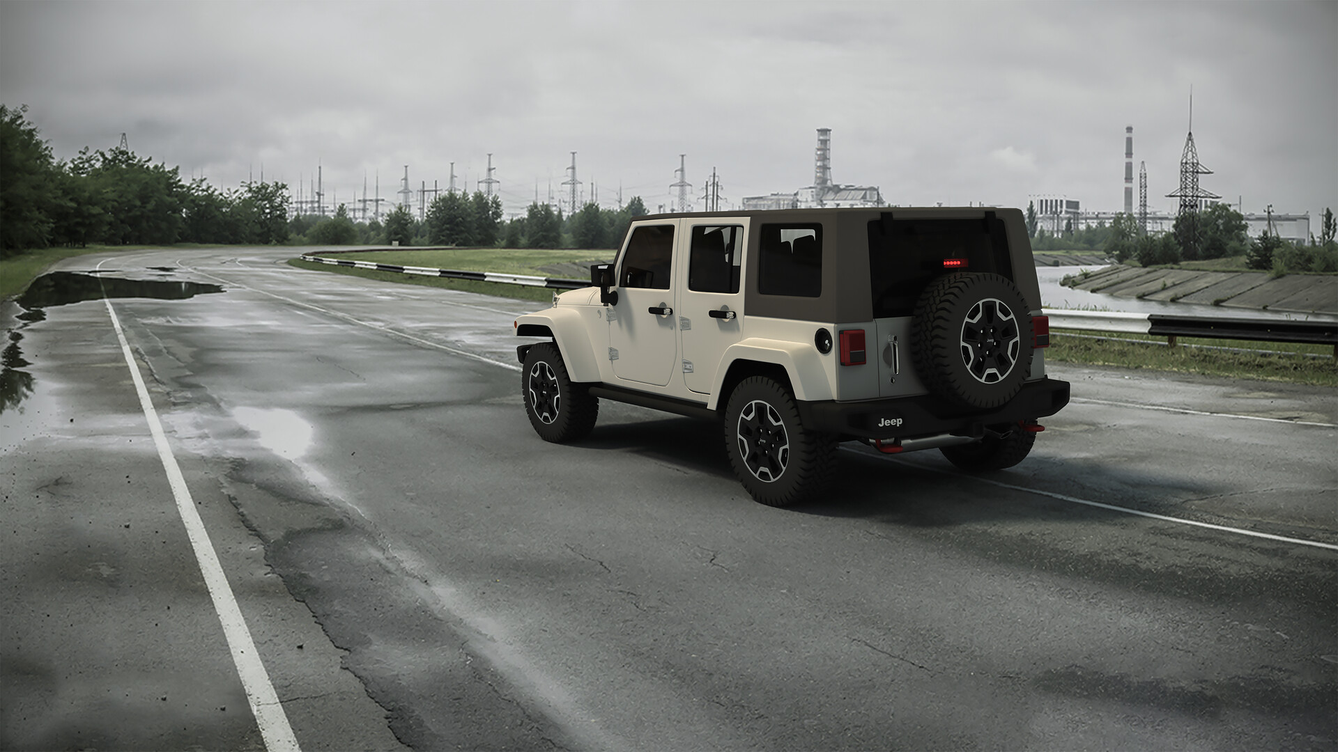 ArtStation - Jeep rendering