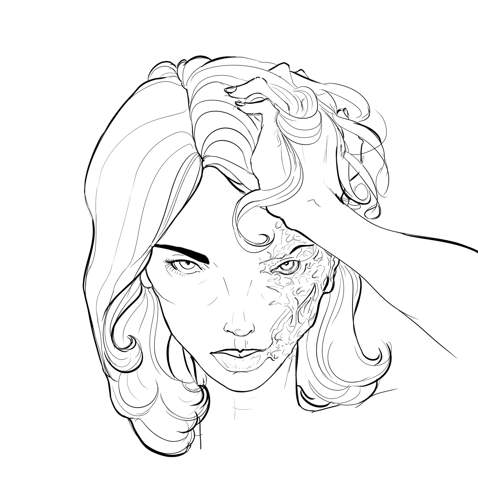 Soham Hingne - Portrait Sketches/commissions