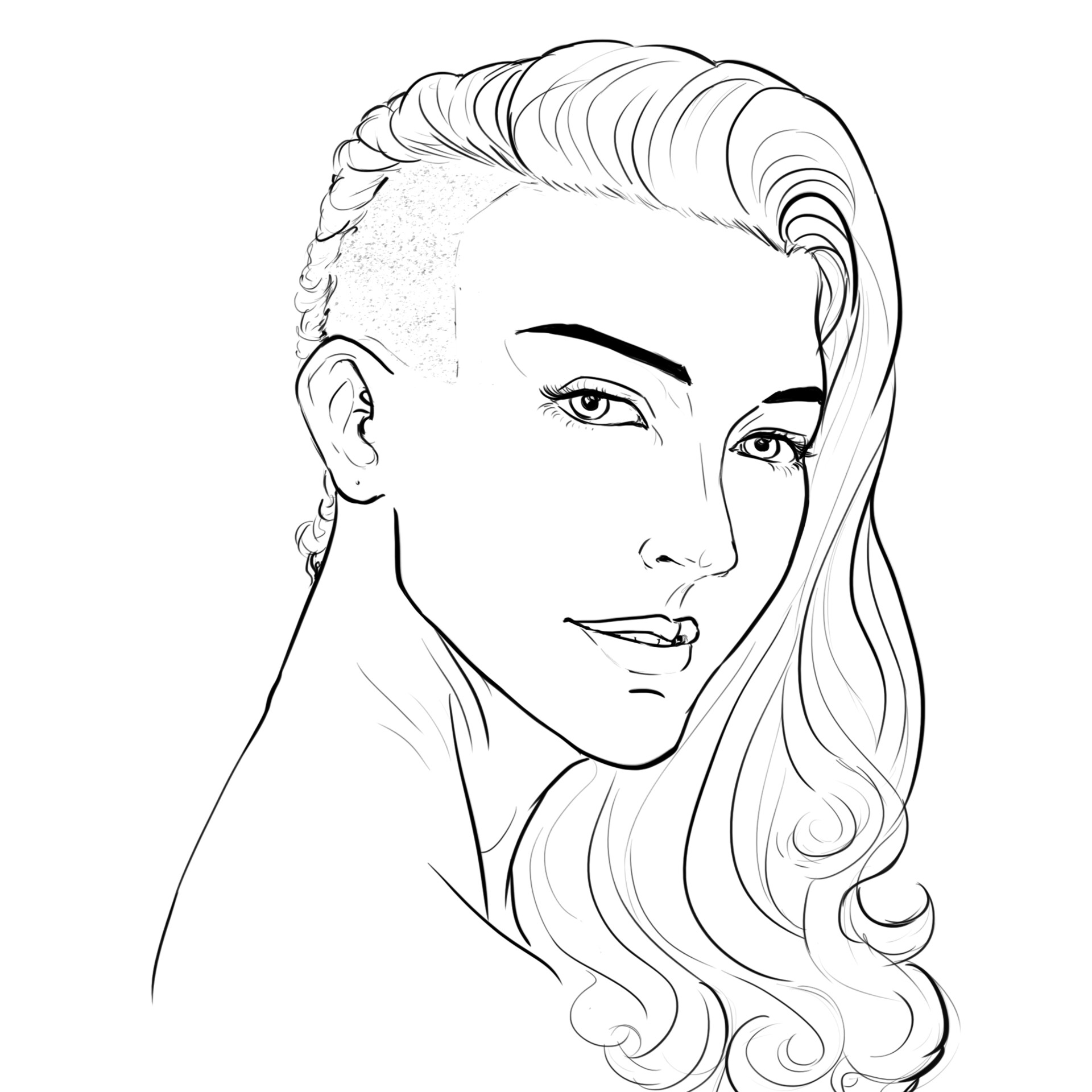 Soham Hingne - Portrait Sketches/commissions