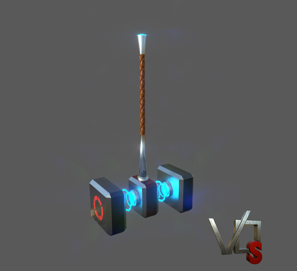 ArtStation - Futuristic Heavy Hammer