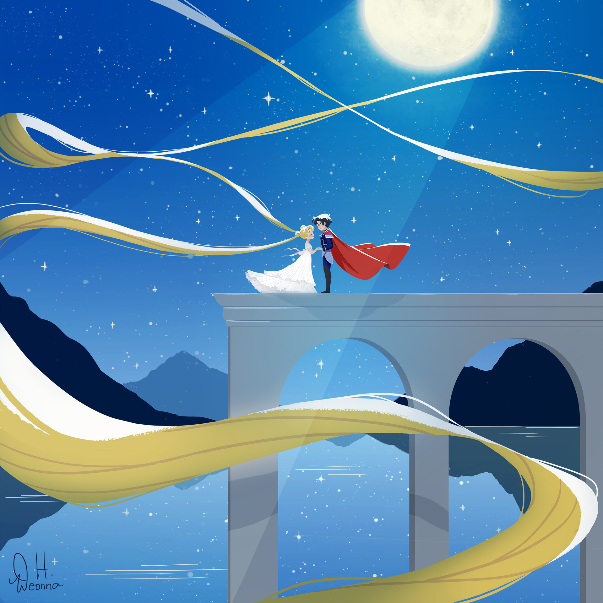 ArtStation - Moon Waltz