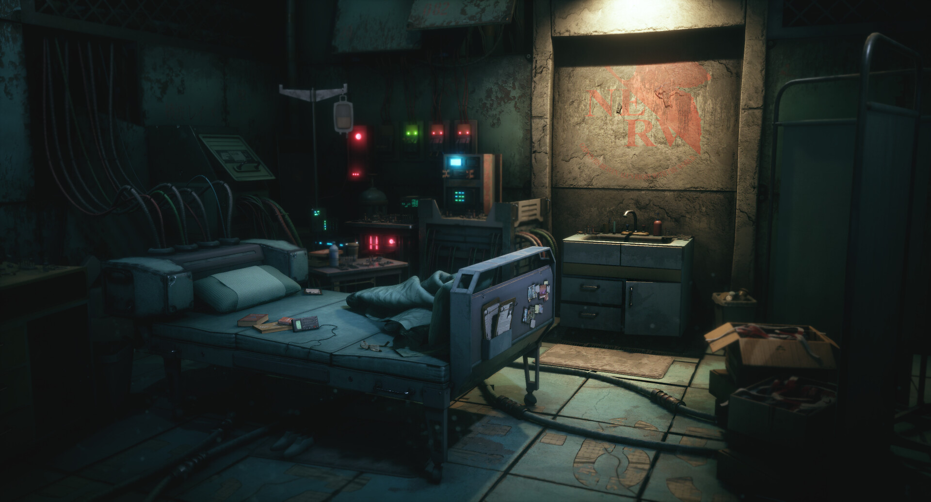 ArtStation - Med room