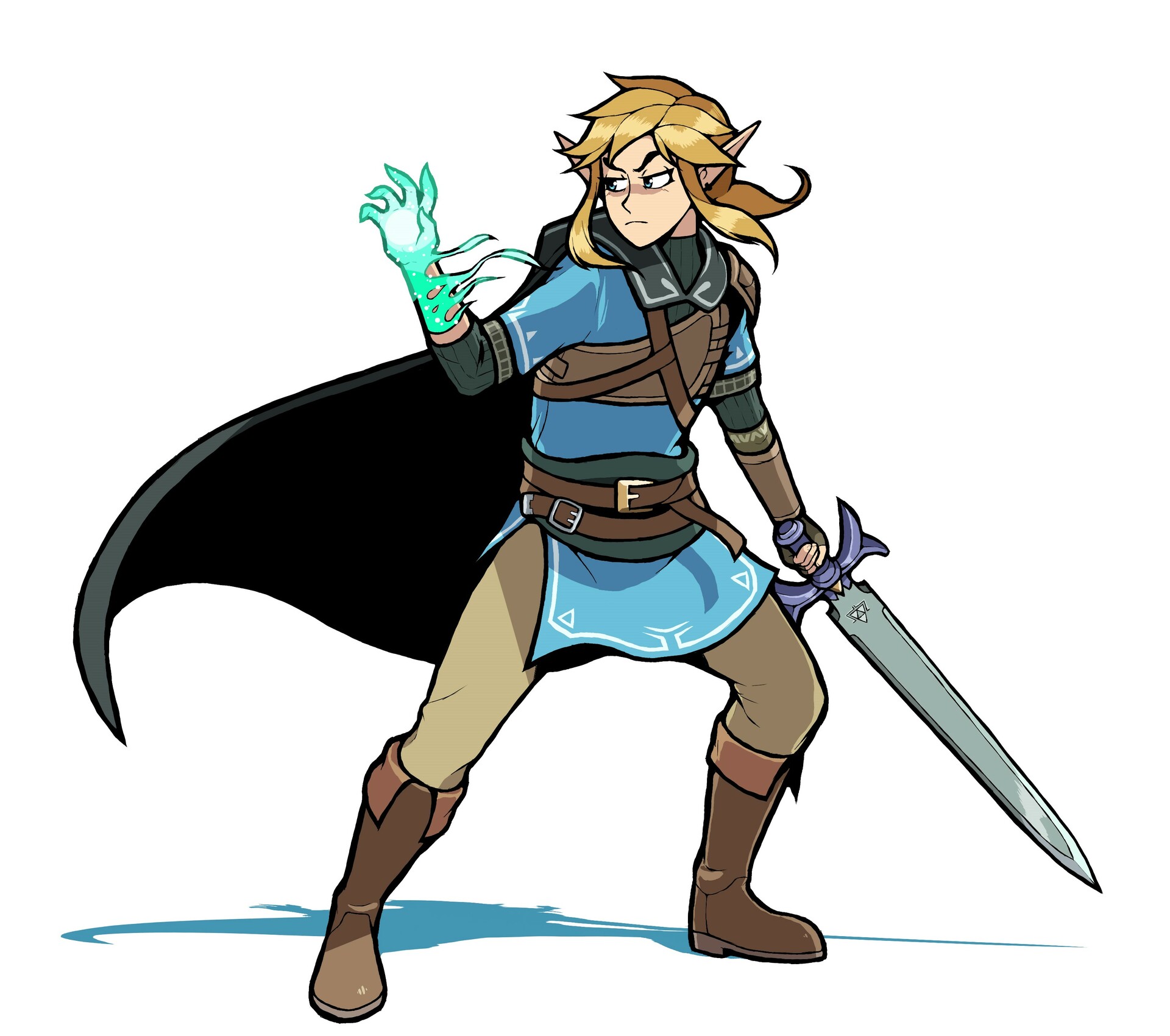 ArtStation - Link + Zelda - Smash Bros Ultimate