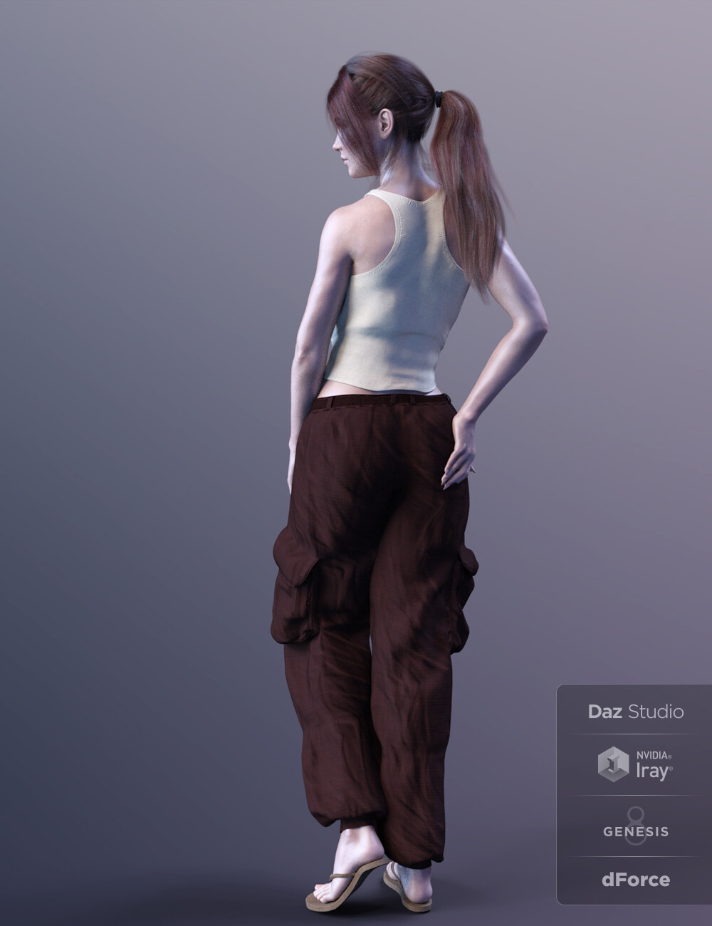 Betty Ross - X-Fashion Boho Chic Outfit 03 for Genesis 8 Female(s)