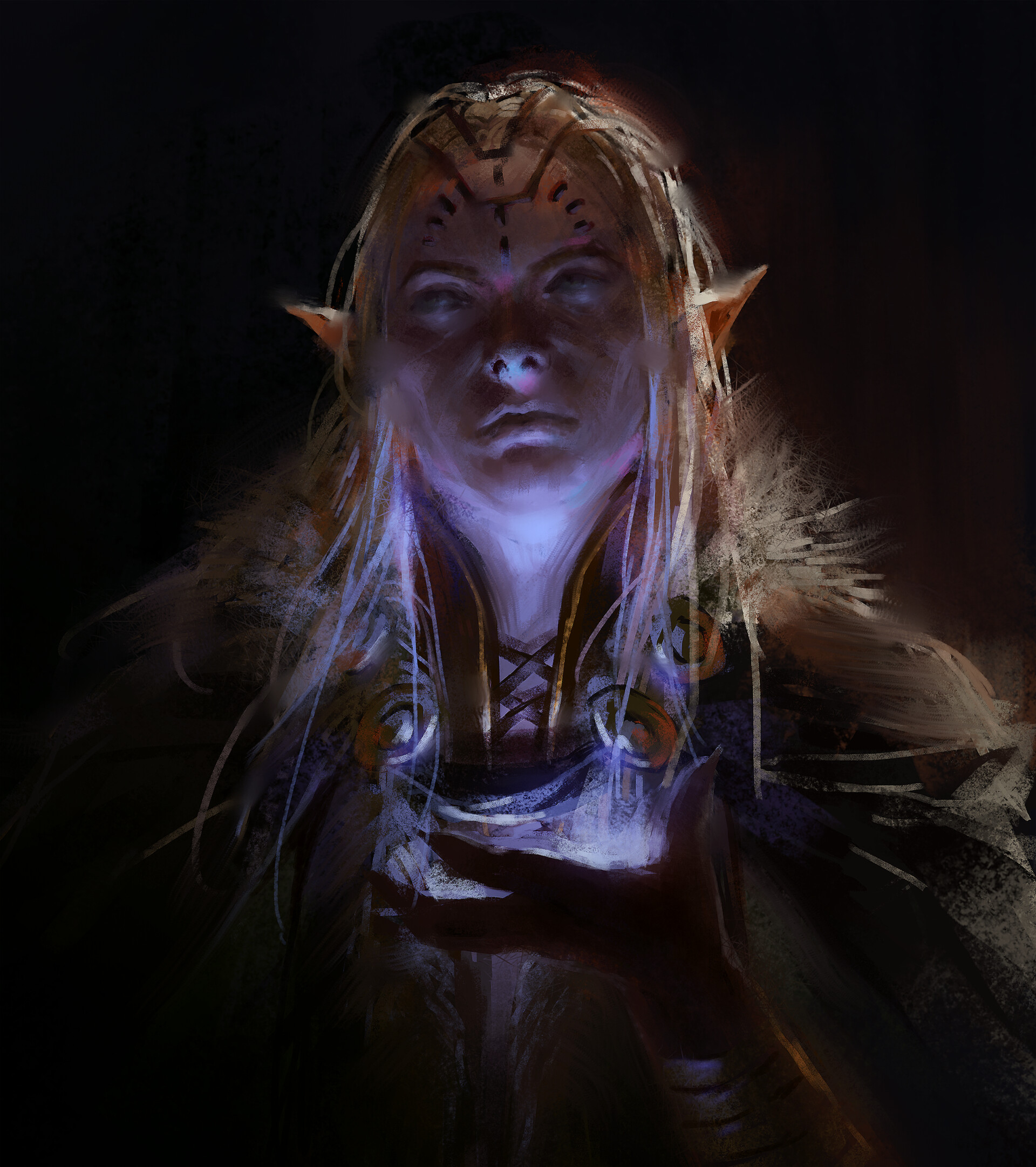 ArtStation - Glowy Elf