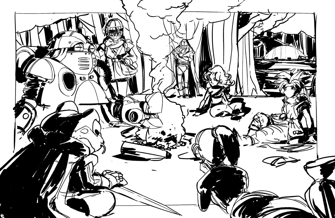 Shane Sandulak - Chrono Trigger campfire scene