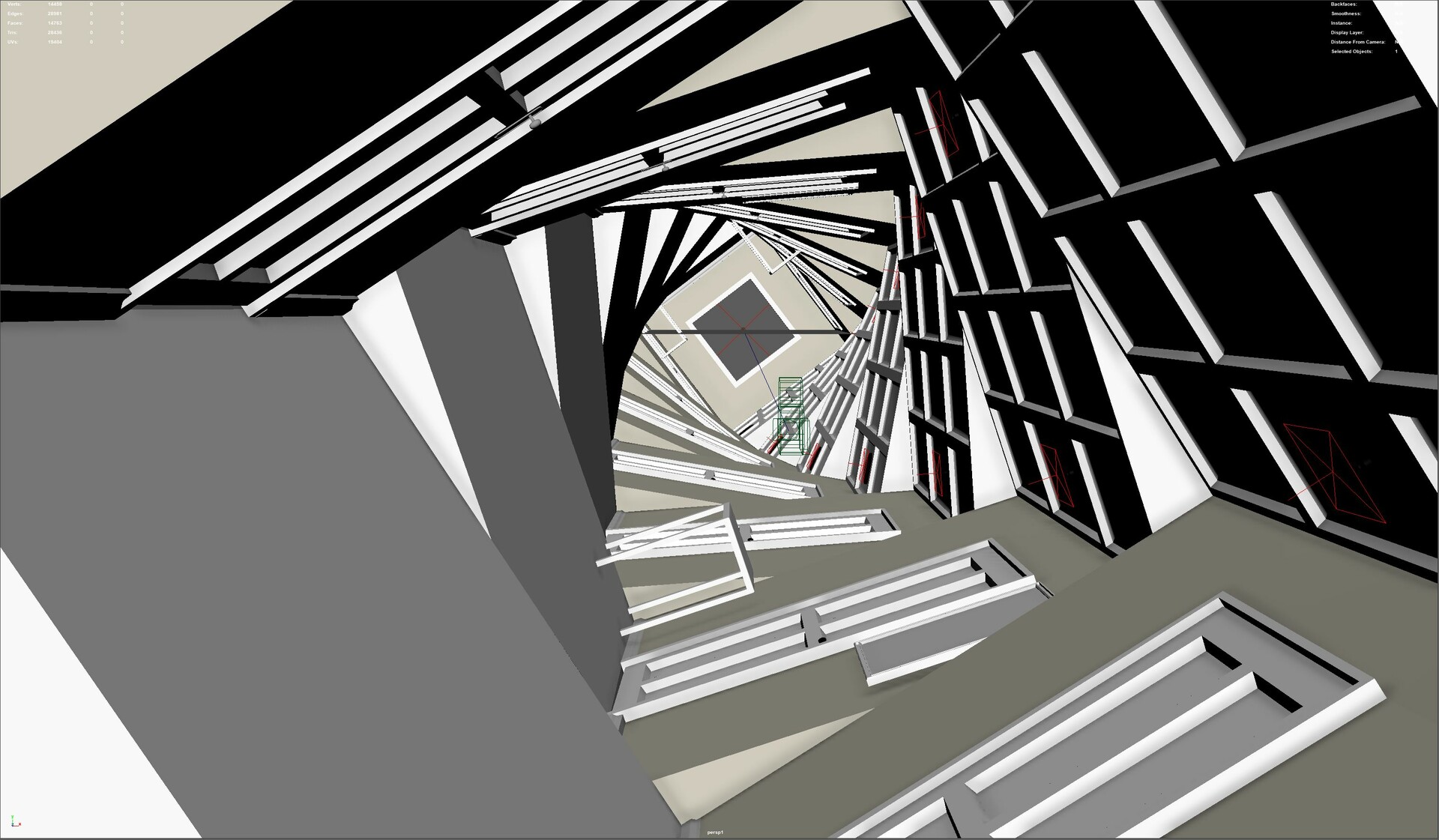 Alejandro Alva - 3D Hallway Window