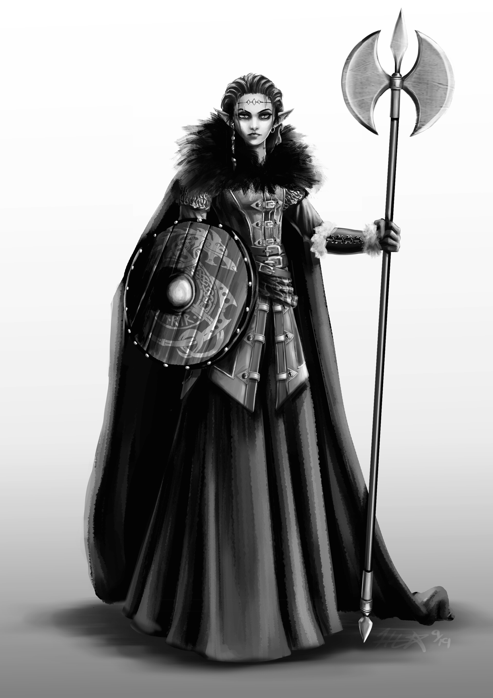 Heather Brinkman (CrystalNova) - Elven Warlord