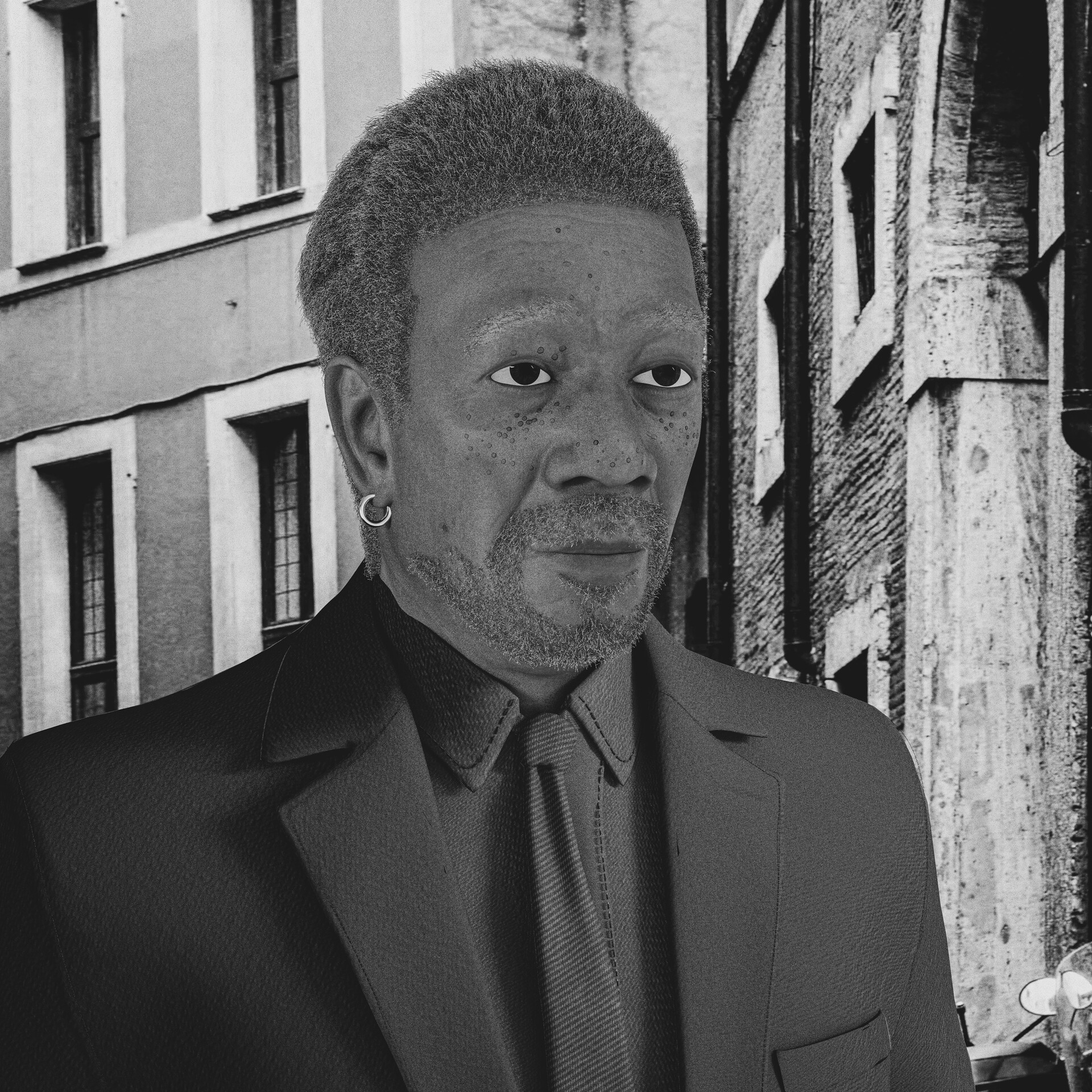 Mohammad Borzouei - Morgan Freeman