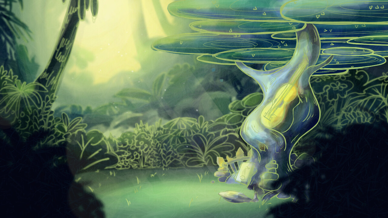 ArtStation - Stars: Forest Concept Art (2018)