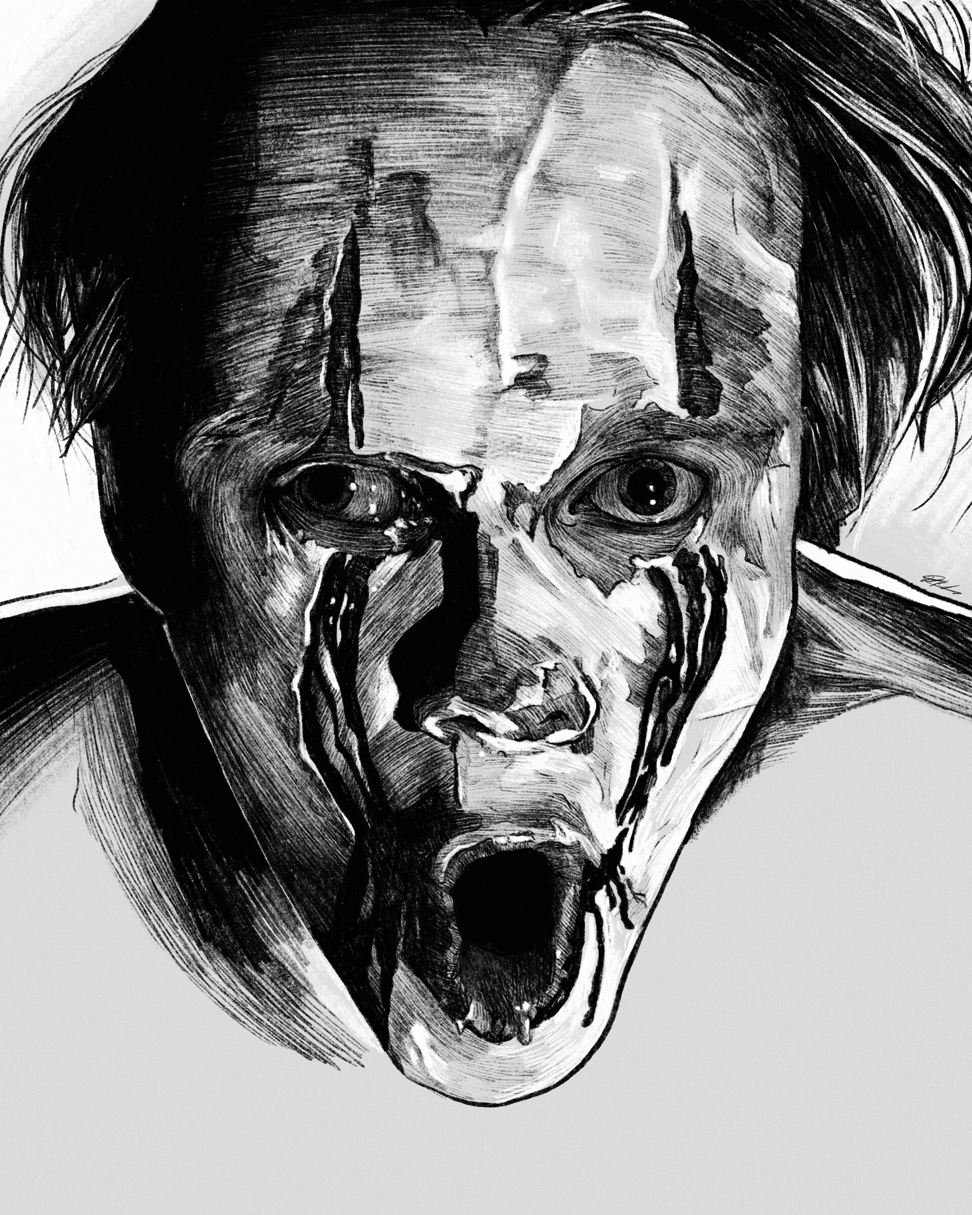 how to draw pennywise it chapter 2