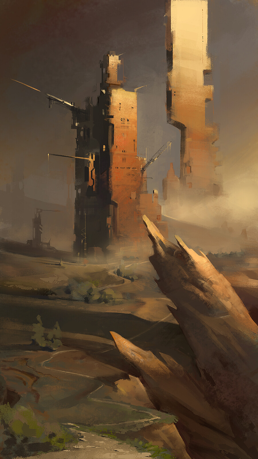 ArtStation - Alien landscape.concept // No photobasing or overpaint