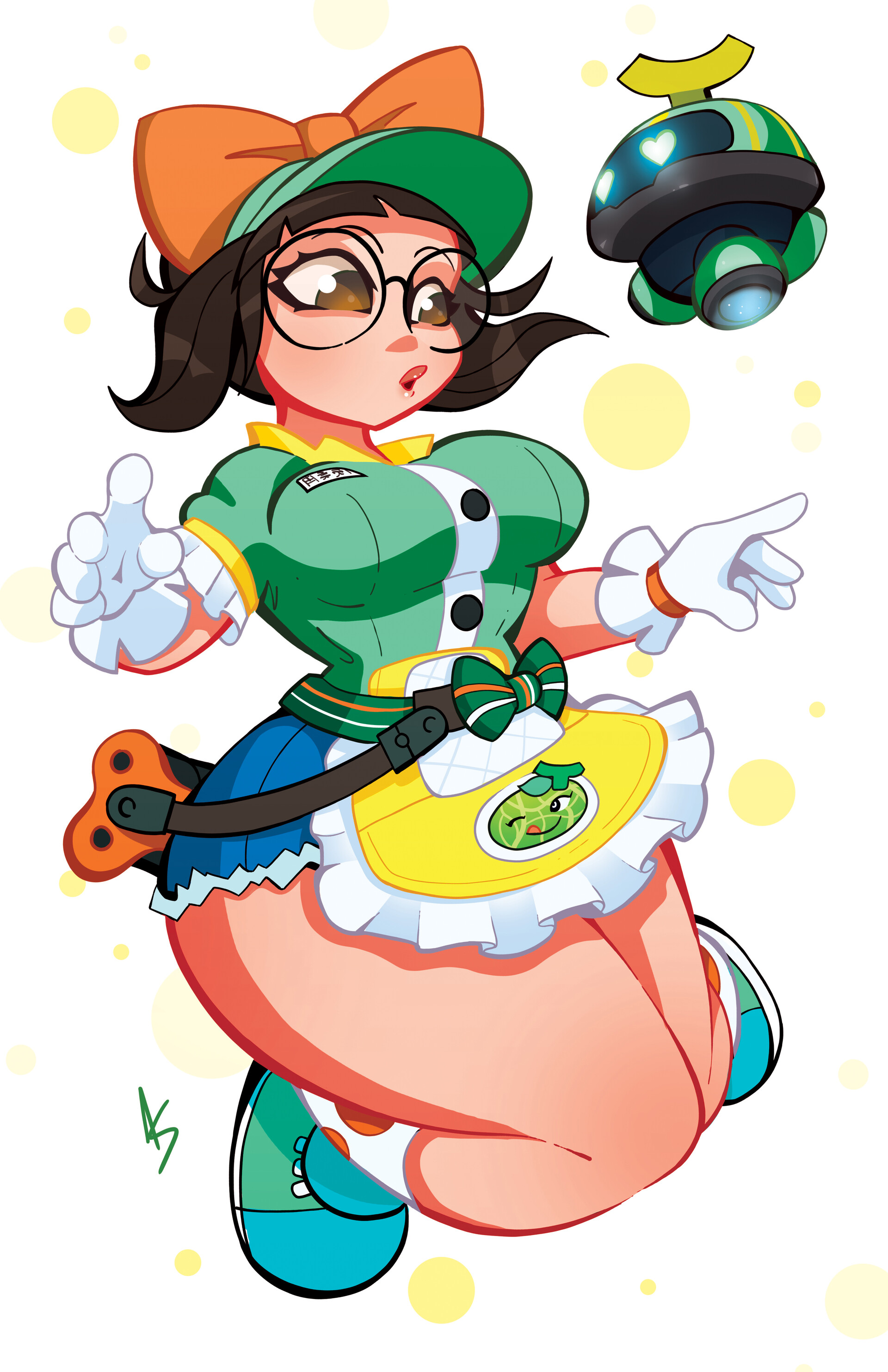 Artstation Honeydew Mei Overwatch