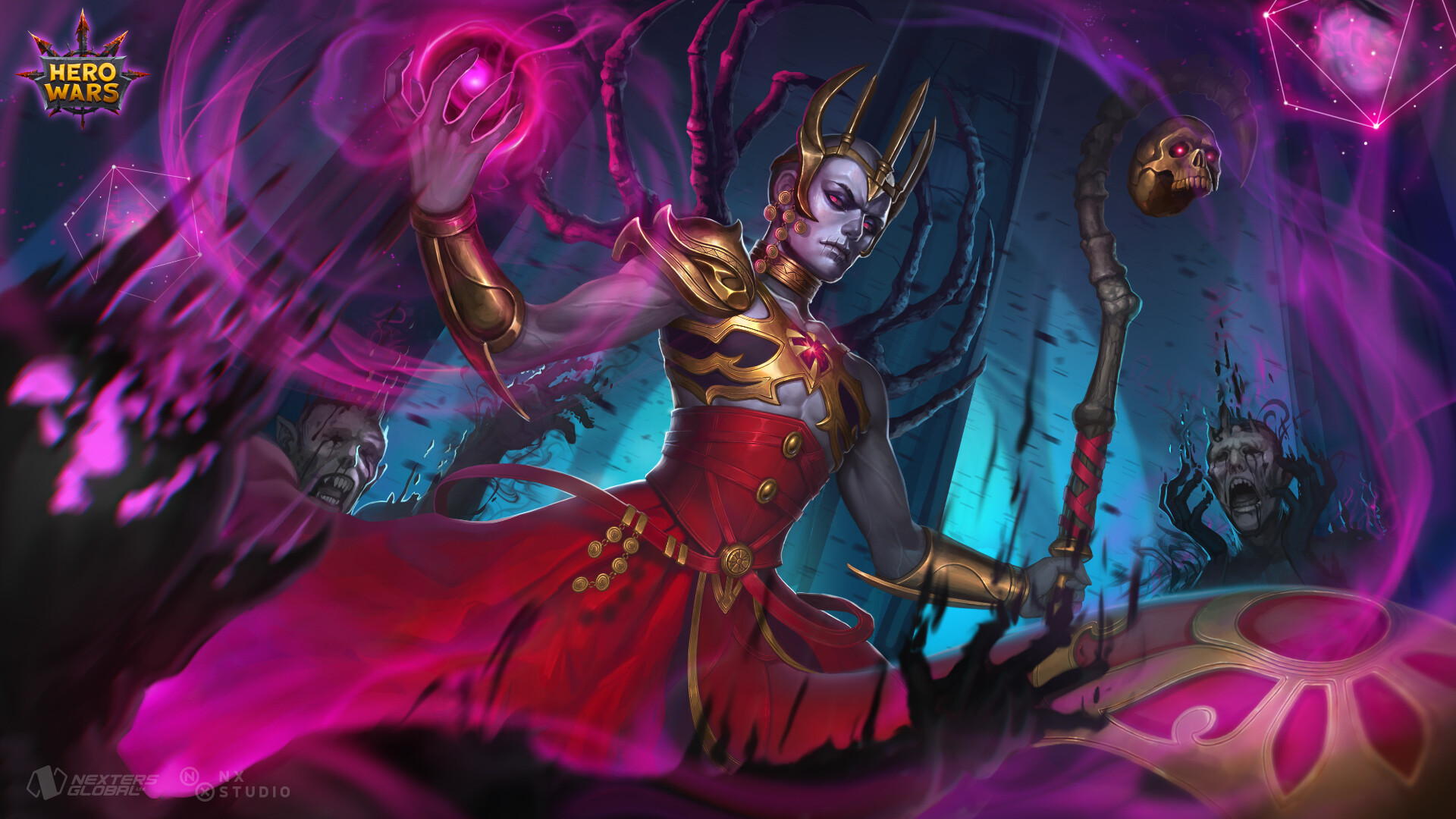 ArtStation - Demon Skin Character - Hero Wars