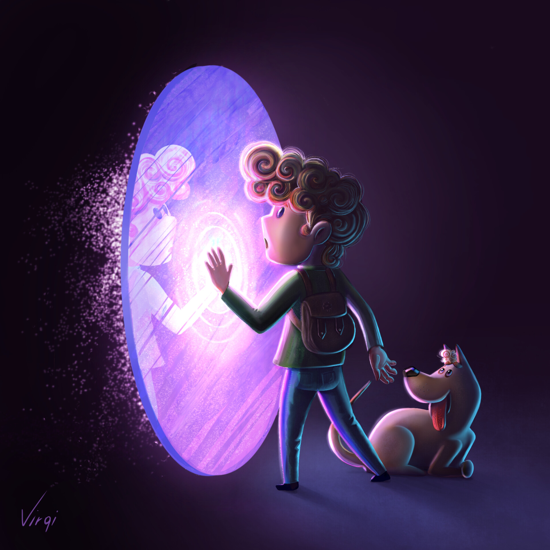 ArtStation - Mirror Portal