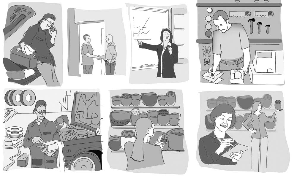ArtStation - Professions Storyboard