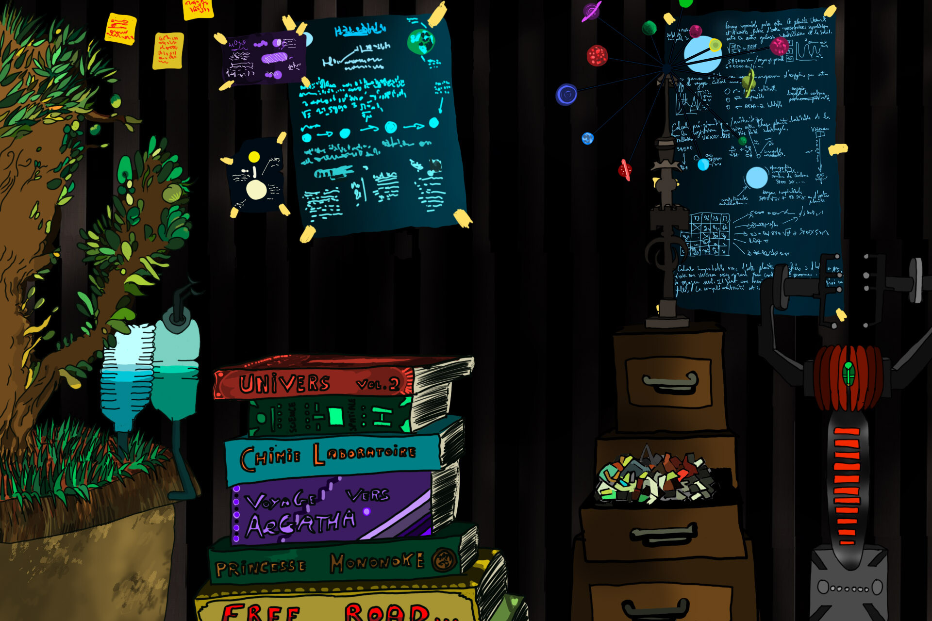 ArtStation - Univers d'Allan