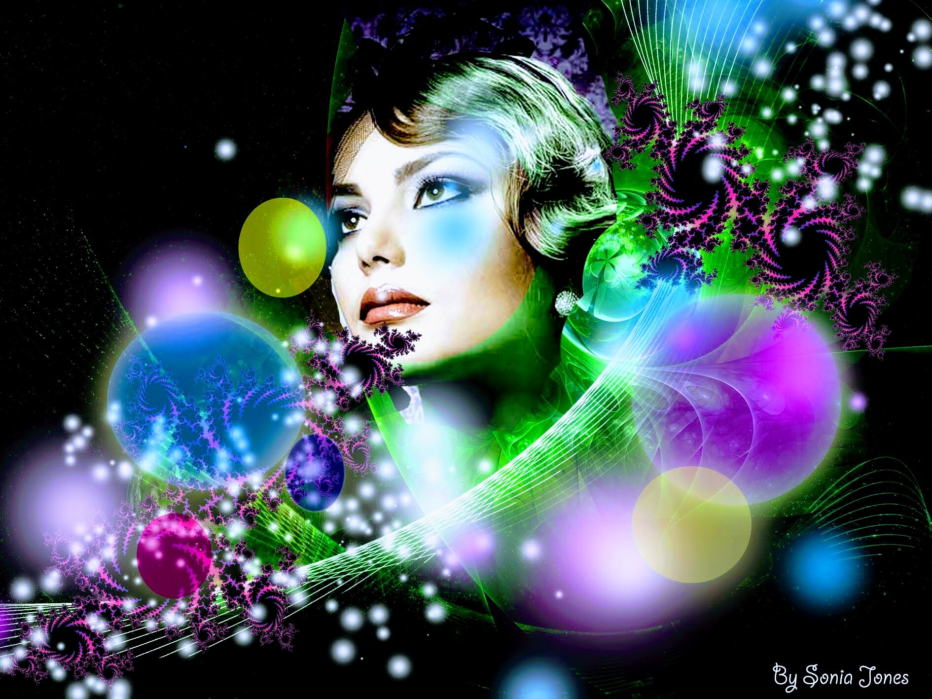 ArtStation - Abstract lady