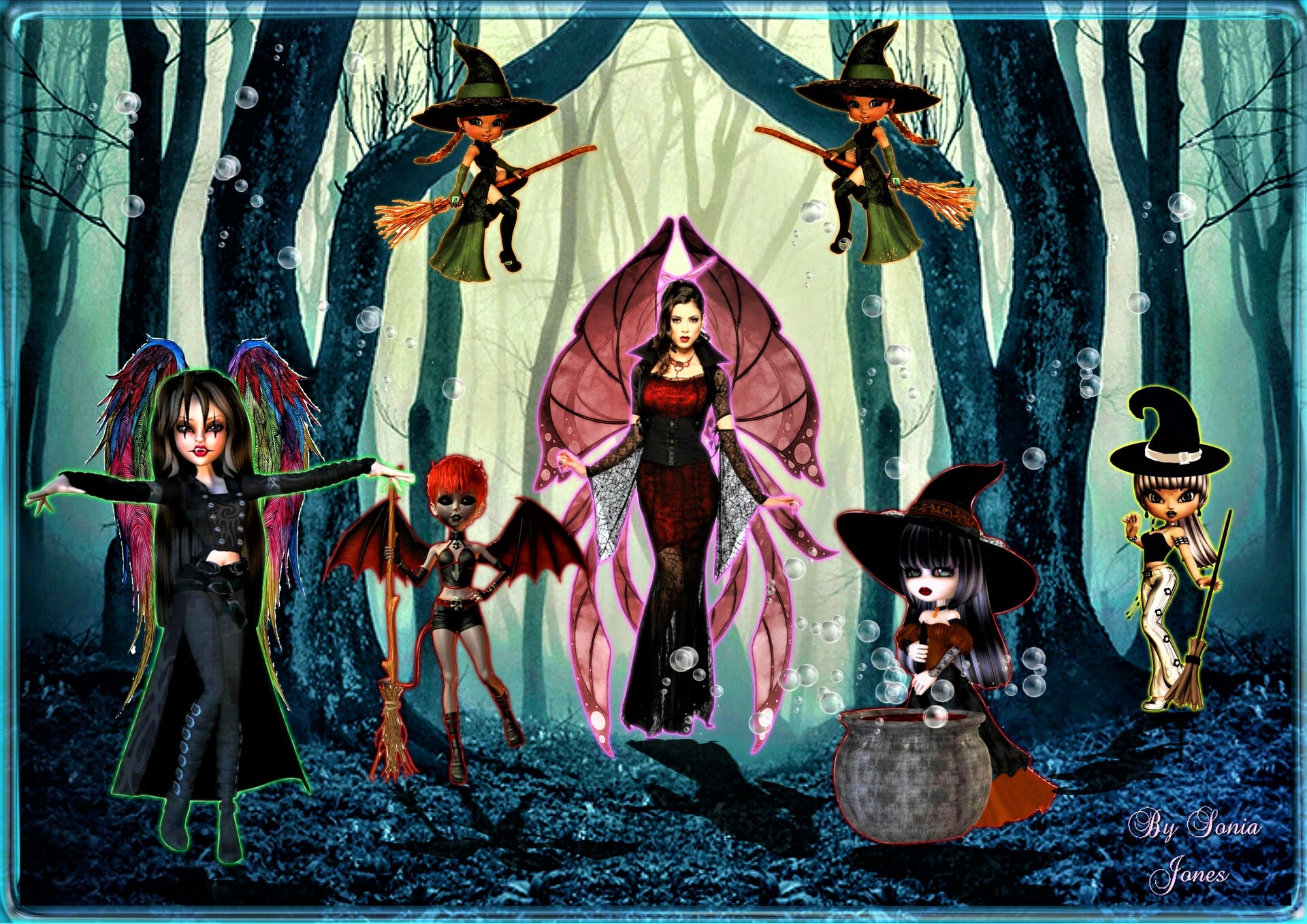 ArtStation - Witches and fairy tales