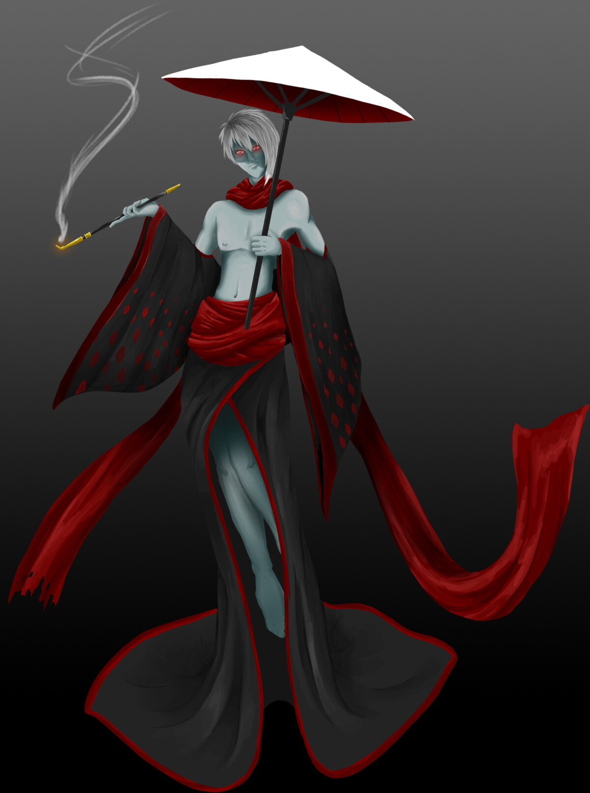 ArtStation - Pretty Boy and Bleeding Moon