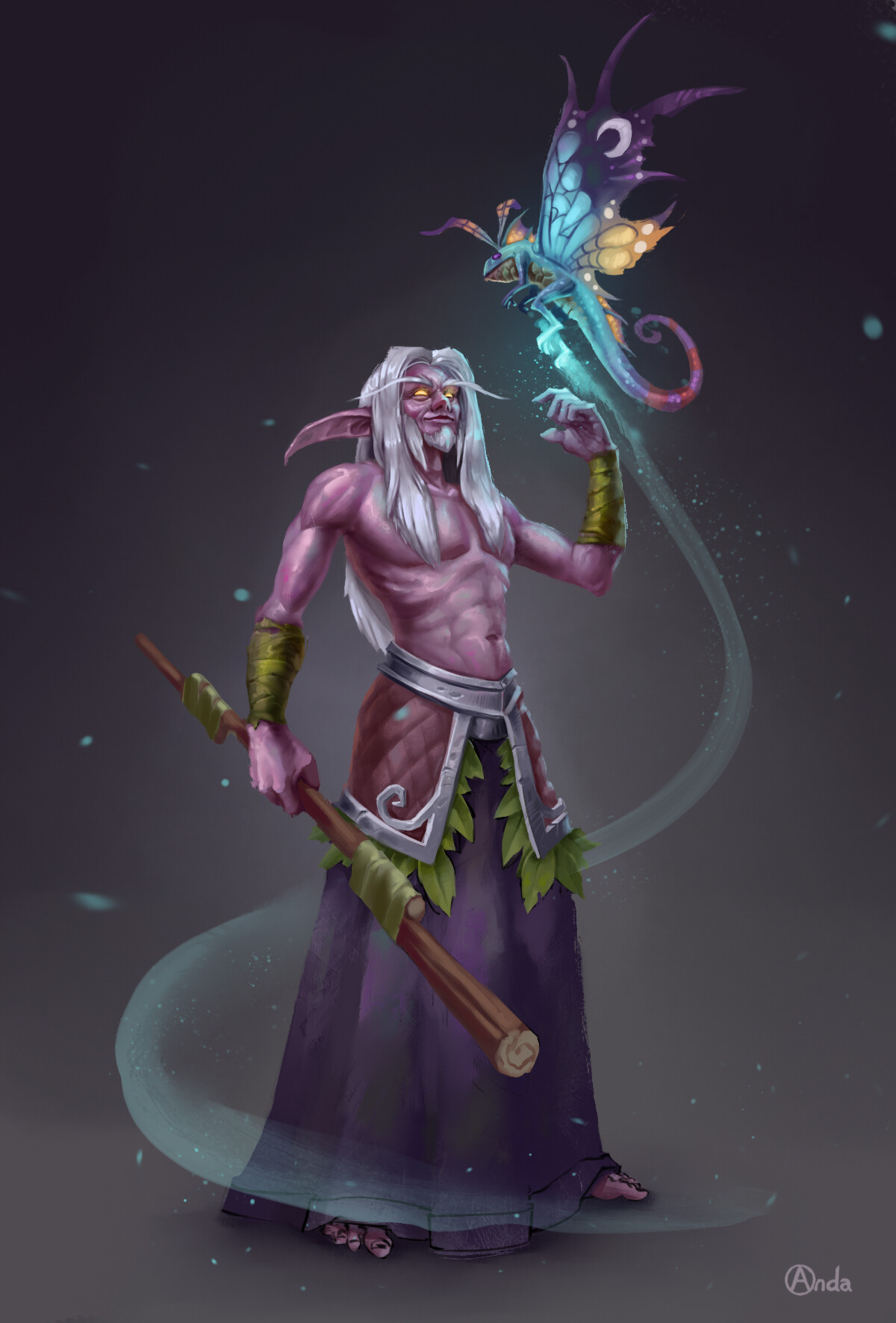 ArtStation - My Night Elf character