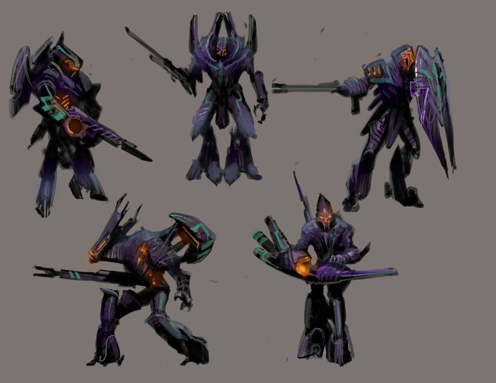 Sam Wood - Planetside 2--Vanu Sovereignty MAX suit