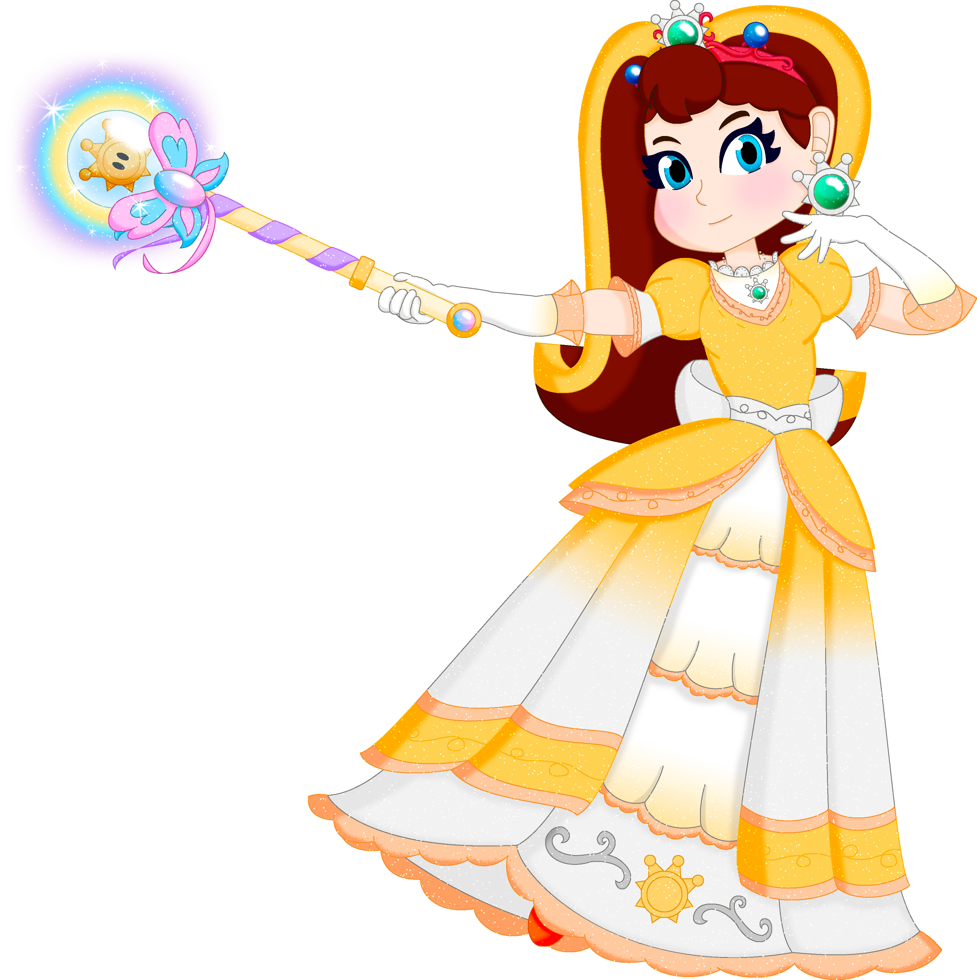 Kathryn Raccuglia - Princess Corona Smash Bros. Concept and Alternates