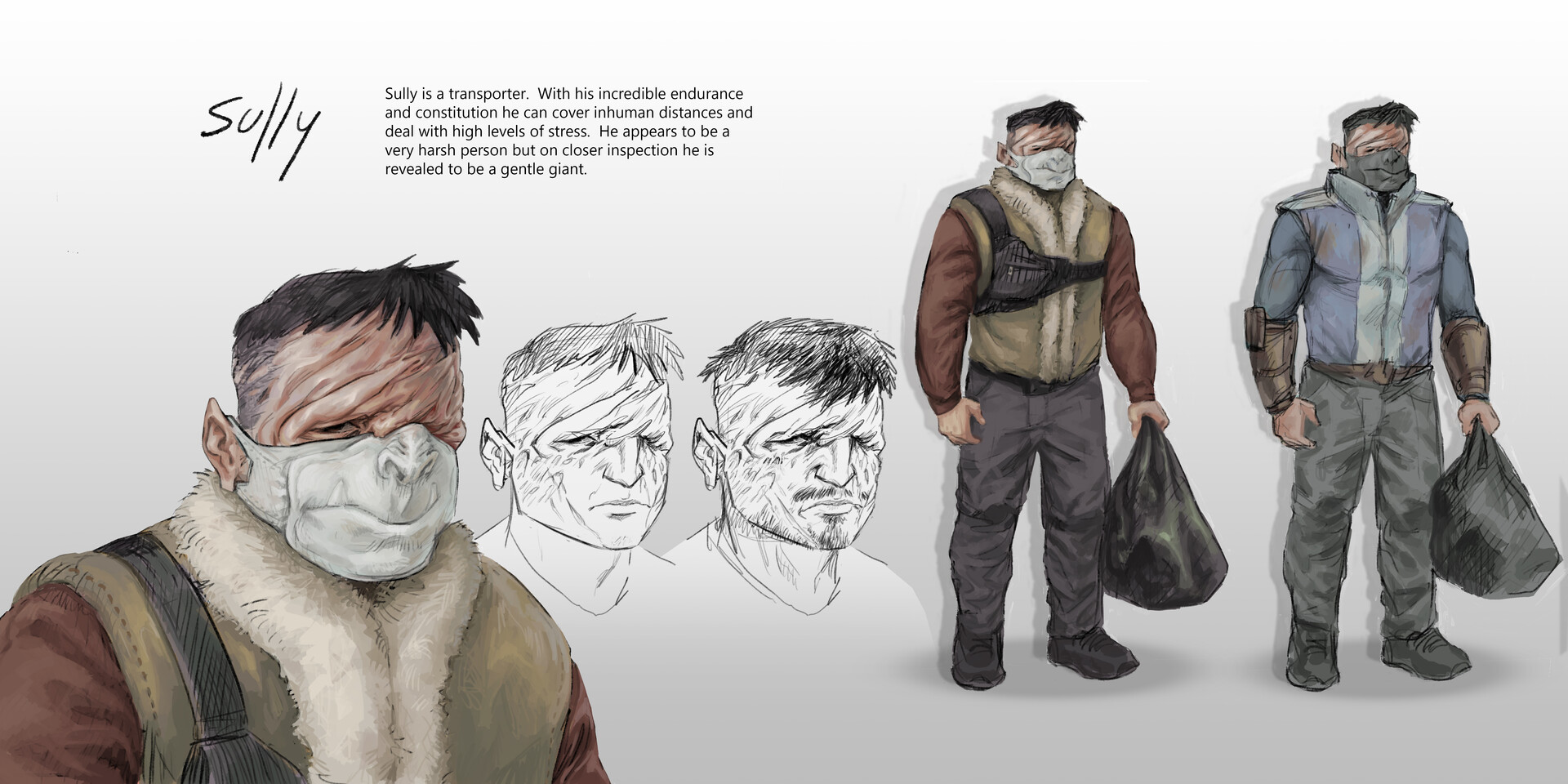 ArtStation - Sully. Character Concept