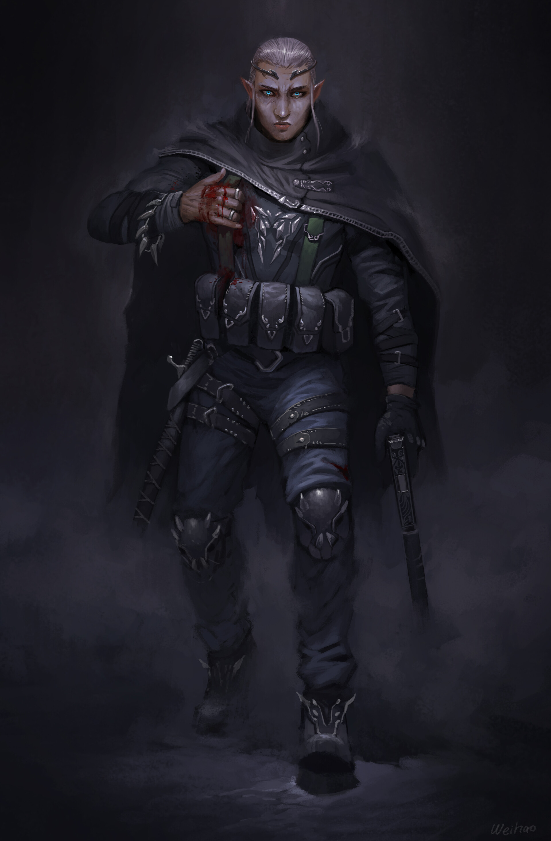 dark warrior art