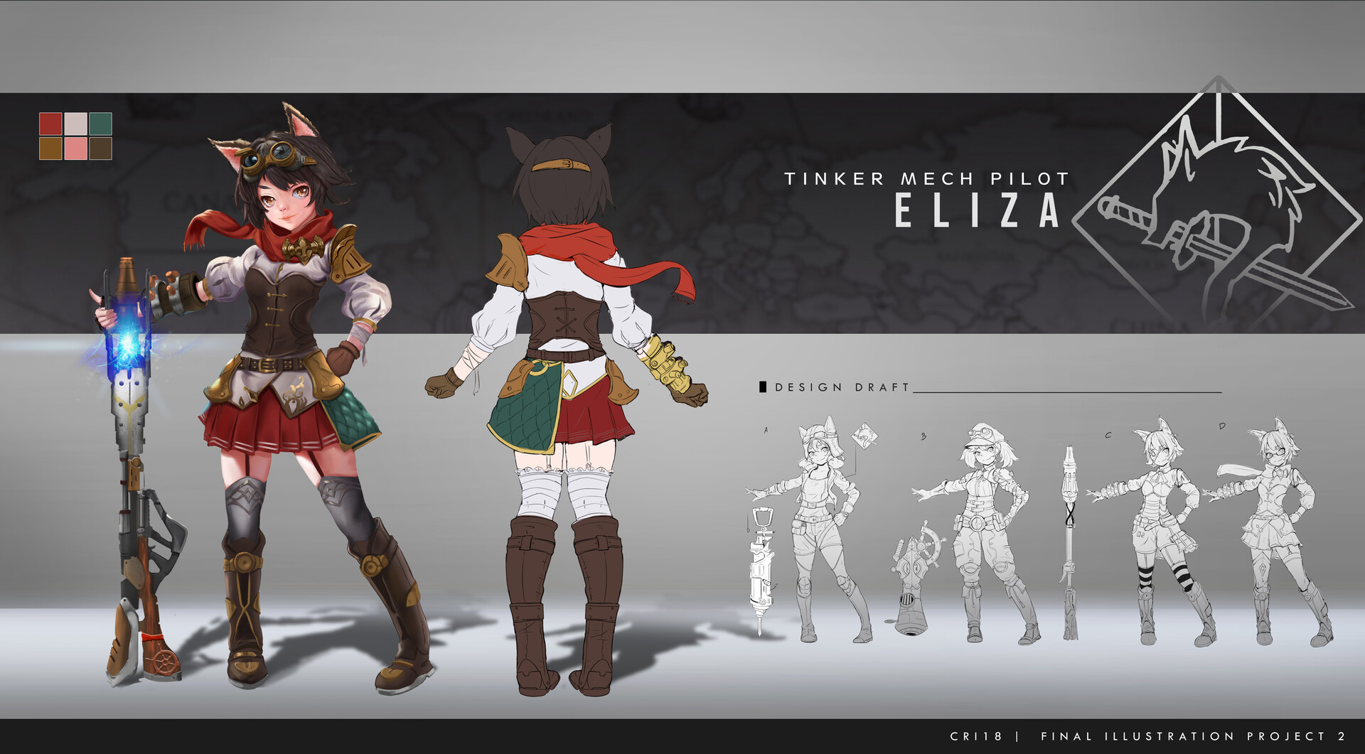 ArtStation - Heist Escape - Characters Layout