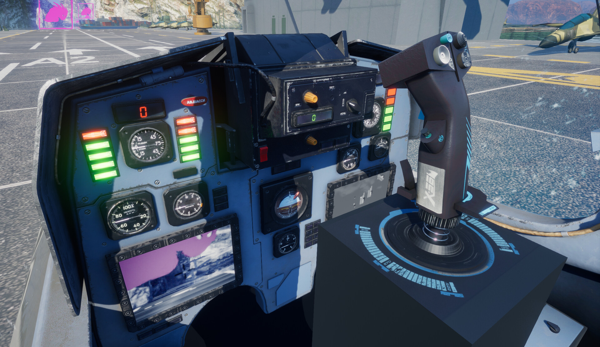 Alexander Ivanov - VR Arcade Flight Simulator visual upgrade project