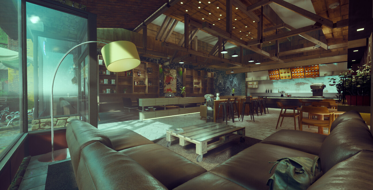 ArtStation - indoor practice