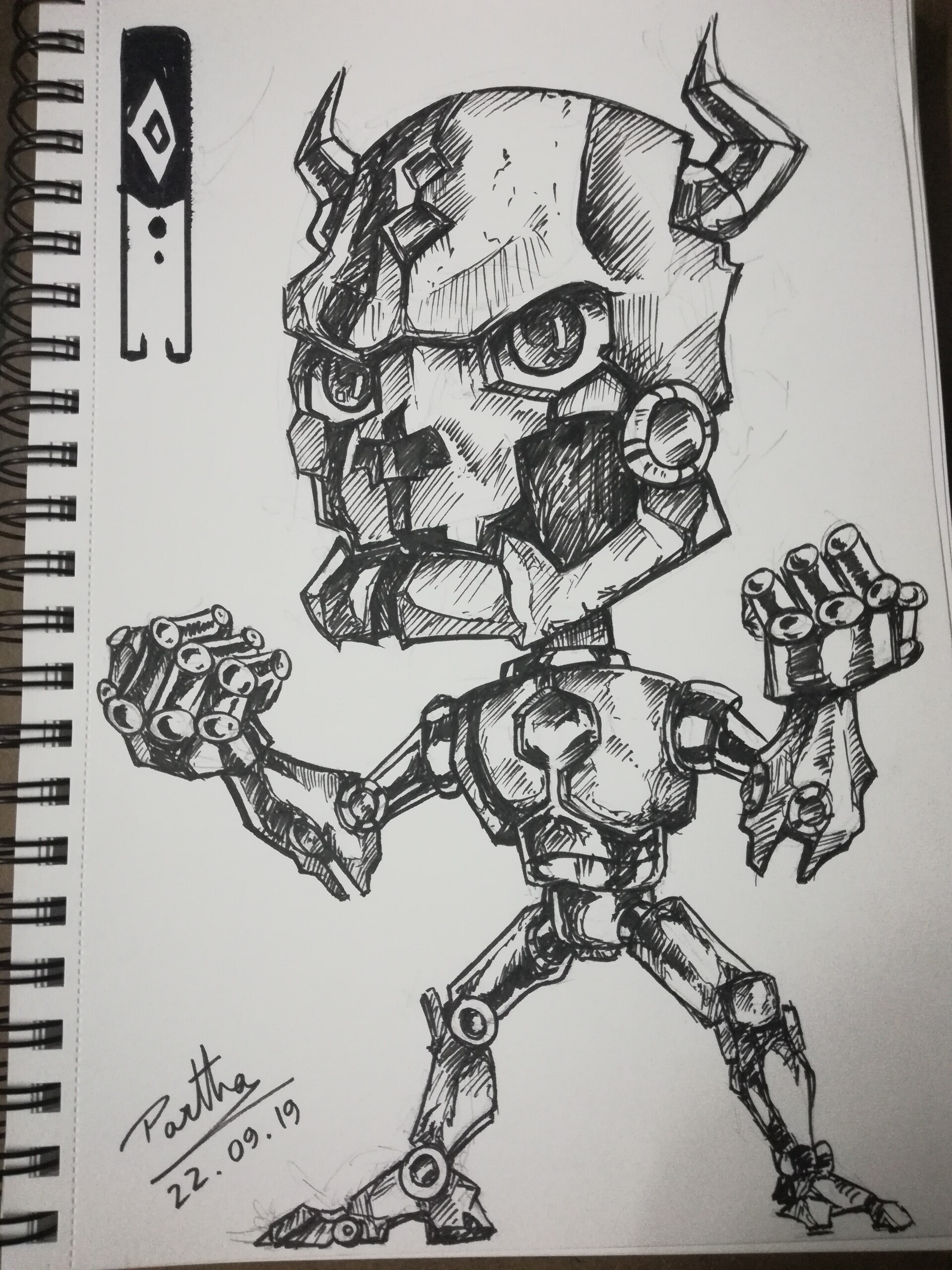 ArtStation - Evil cyborg